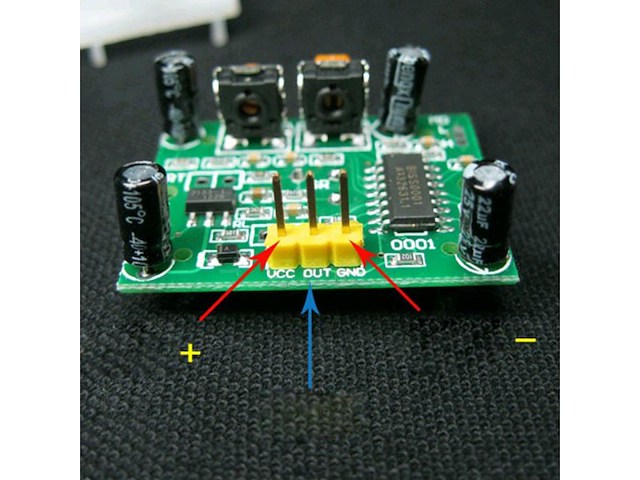 HC-SR501 PIR Senzor Module Arduino