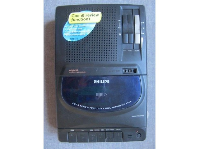 PHILIPS AQ6455 cassette recorder