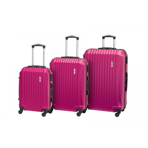 Set kofera 3/1 Enova Sevilla pink 514.240.30