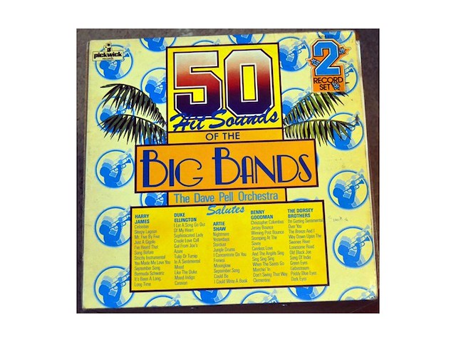 Dave Pell Orchestra ‎– 50 Hit Sounds Of Big Bands(2xLP)