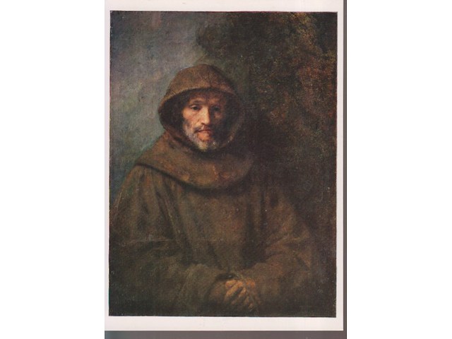 REMBRANDT van Rijn / CARD No. 1410 A. Franciscan Monk