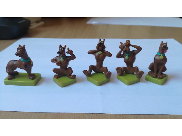 Scooby-doo figurice 5 kom