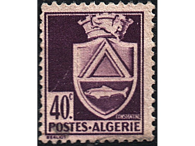 kt207x 1942-5 Algerie Mi182 I A(-o-)1/9