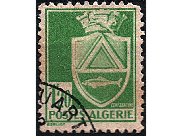 kt207y 1942-5 Algerie Mi186 I A(-o-)1/9