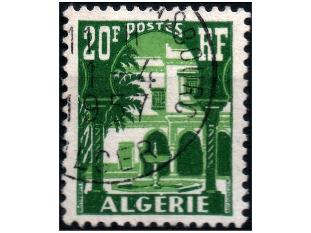 kt215p 1956-7  Algerie Mi352(-o-)G1/3