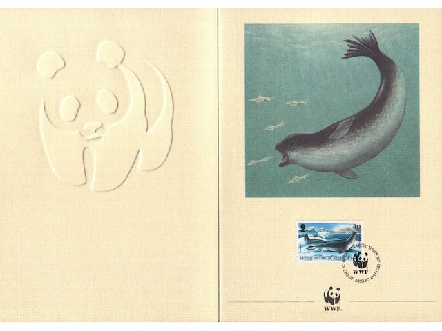 kt958w, 20.okt1992 AntarcticBT WWF Mi193FDC 1/6