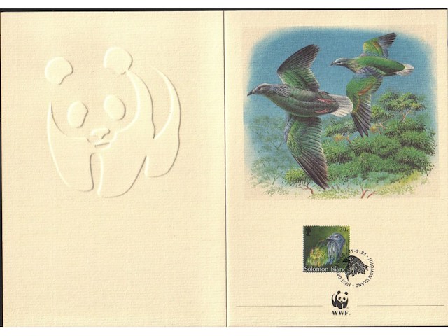 kt958v, 21.sep1993 SolomonIWWF Mi835FDC 1/6