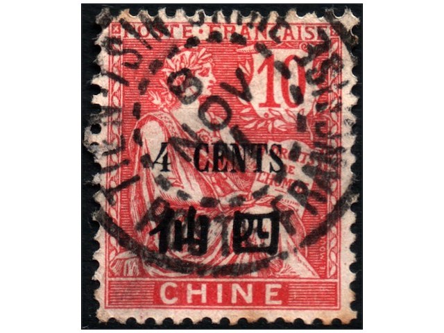 kt206ly 1907 Chine(francP) Mi32 I (-o-)G1/8