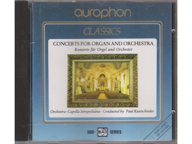 cd / CONCERTS FOR ORGAN AND ORCHESTRA