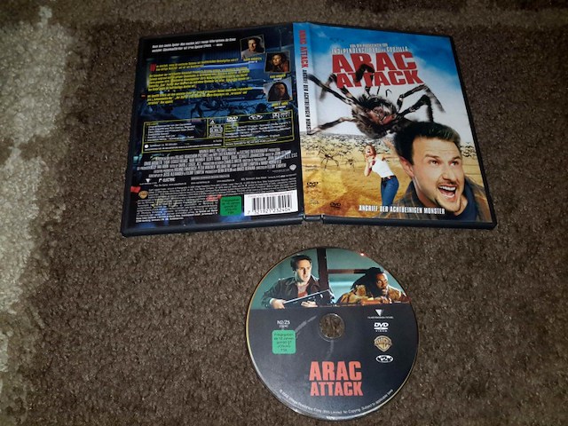 Arac attack (Eight legged freaks) DVD , ORIGINAL