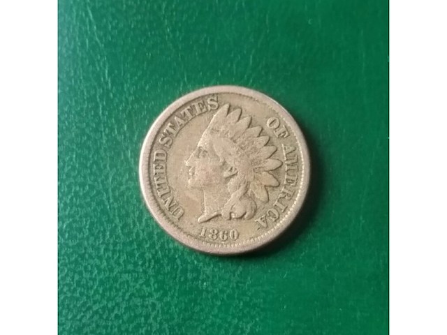 USA ONE CENT 1860