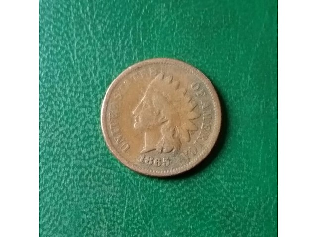 USA ONE CENT 1865