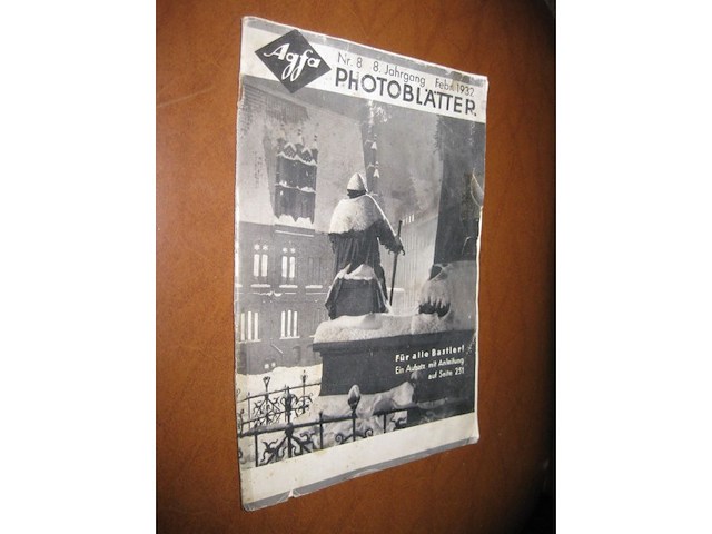 Agfa Photoblatter Nr. 8 (1932.)
