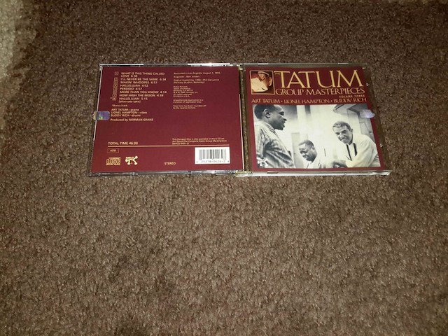 Art Tatum - The Tatum group masterpieces,Vol. 3 , ORIG.