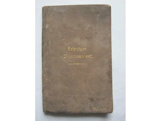 Leipziger Biercomment, 1900.god