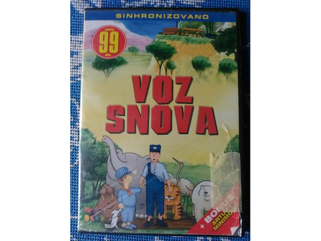 DVD CRTANI FILM - VOZ SNOVA I ARTUR I MINIMOJI