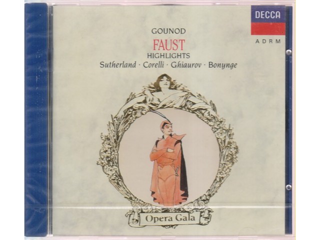 cd / Gounod FAUST - neraspakovano !!!!!!!!!!!!!!!!!