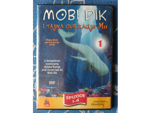 DVD CRTANI FILM - MOBI DIK I TAJNA CIVILIZACIJE MU 1