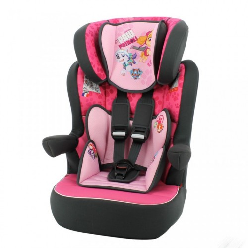 Auto sedište Nania I-max Disney 1/2/3 (9-36kg) Paw Patrol pink