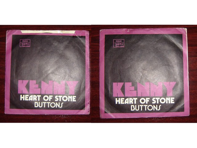 KENNY - Heart Of Stone (singl) licenca