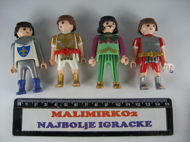 Playmobil 4 figure    /T60-117Go/