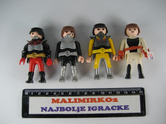 Playmobil 4 figure       /T60-106Go/