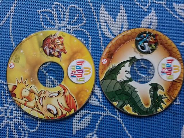 2 PC CD ROM DRAGONS M HAPPY MEAL