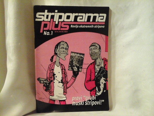 Striporama plus revija ekstremnih stripova no 1 broj