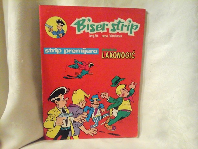 Biser strip broj 80 Detektiv Lakunoć