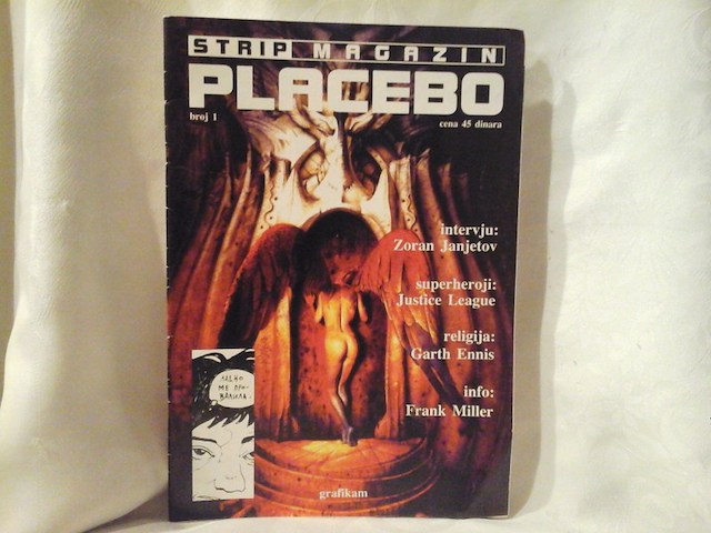 Placebo strip magazin  broj 1