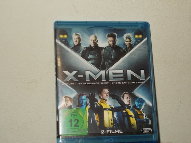 X-Men: First Class / Days of Future Past  (2x Blu Ray)