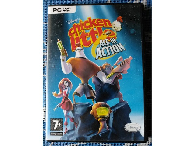PC DVD ROM CHICKEN LITTLE ACE IN ACTION