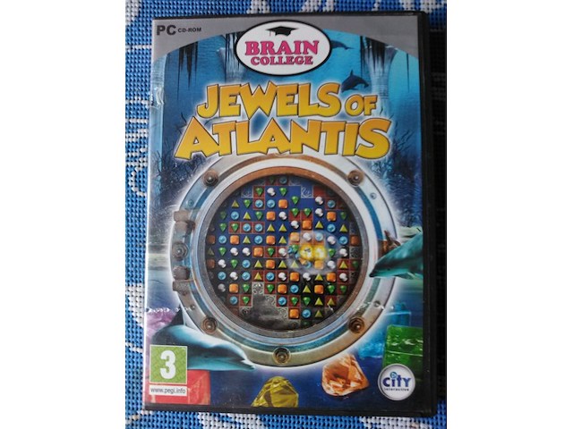 PC CD ROM JEWELS OF ATLANTIS