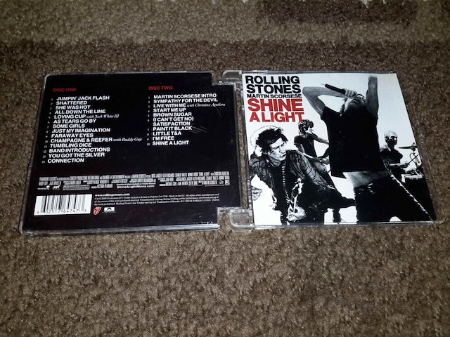 Rolling Stones/Martin Scorsese - Shine a light , ORIG.