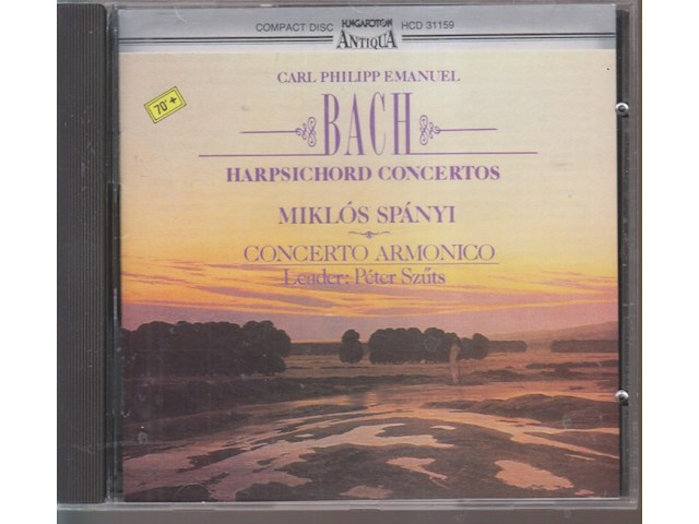 cd / BACH - HARPSICHORD CONCERTOS