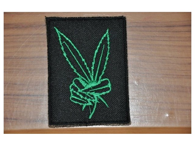 Prisivac Marijuana Cannabis crno zeleni