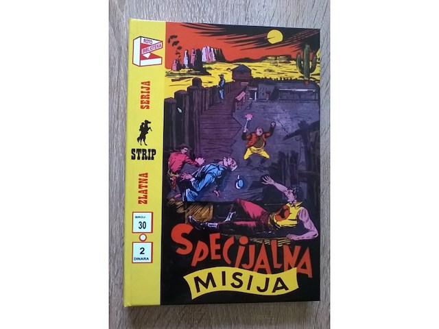 ZS BR.30 ZAGOR - SPECIJALNA MISIJA-TVRD POVEZ -REPRINT