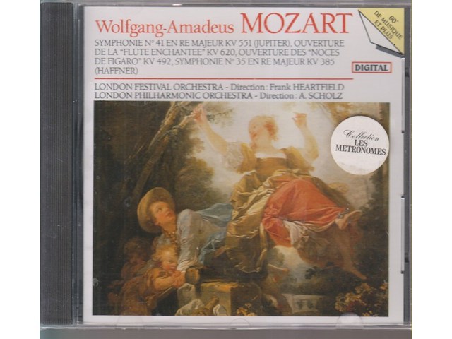 cd / MOZART - SYMPHONIEN N 41 i N 35 + Overture De La