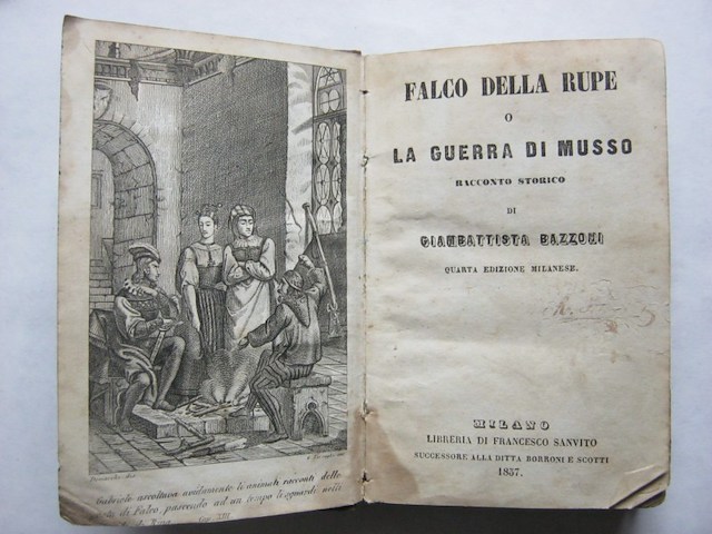 Falco della Rupe: La guerra di Musso, 1857.god