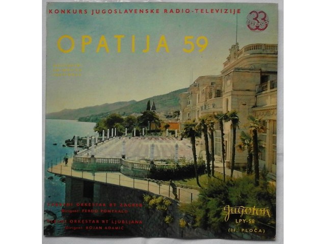 VARIOUS  -  OPATIJA  1959  ( II PLOCA )