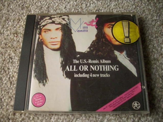 MILLI VANILLI-All Or Nothing-The U.S. Remix Album