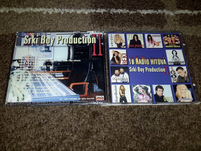 18 radio hitova,Srki Boy production II , ORIGINAL