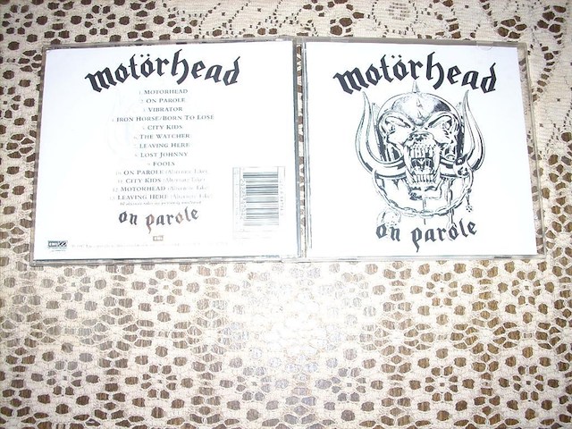 Motorhead - On parole CD EMI UK 1997.