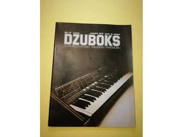 DŽUBOKS BROJ 42 - JANUAR 1978