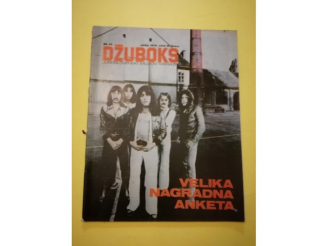 DŽUBOKS BROJ 45 - APRIL 1978