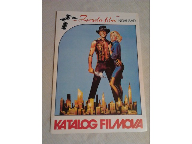 KATALOG FILMOVA .ZVEZDA FILM NOVI SAD