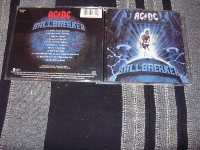 AC/DC ‎– Ballbreaker CD EastWest Europe 1995.