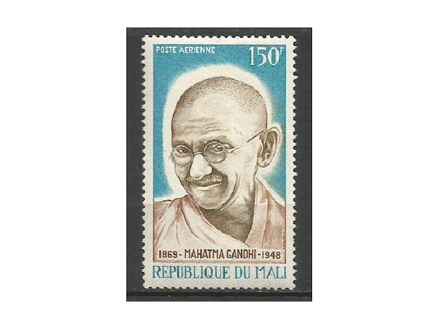 Mali,100 god rođenja-M.Gandi 1969.,čisto