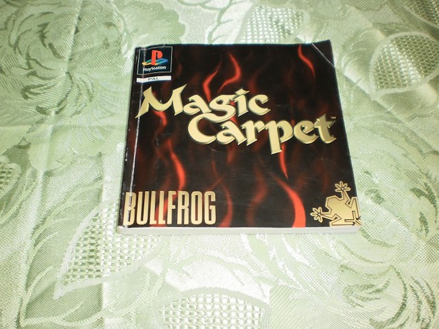 Magic Carpet - Sony Play Station 1 - samo uputstvo