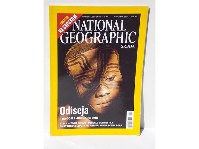 National Geographic Srbija novembar 2006.